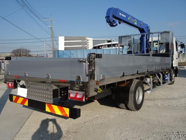 日野のレンジャー 4tワイドタダノ製4段クレーン 2.93t吊り ラジコン フックイン ベッド付 載替（H30年式）｜中古トラックならゲットラック