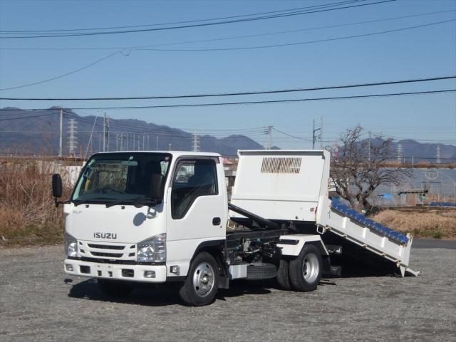 【MZD-0477】H29.8いすゞのエルフ 3tローダーダンプ 全低床｜中古トラックならゲットラック