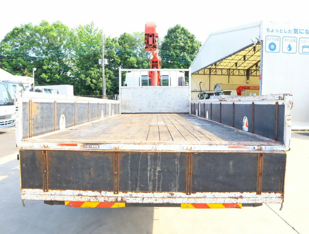 【PZC-0363】H28.2いすゞのフォワード 4t標準ユニック製4段クレーン 2.93t吊り ラジコン フックイン ベッドレス｜中古トラックならゲットラック