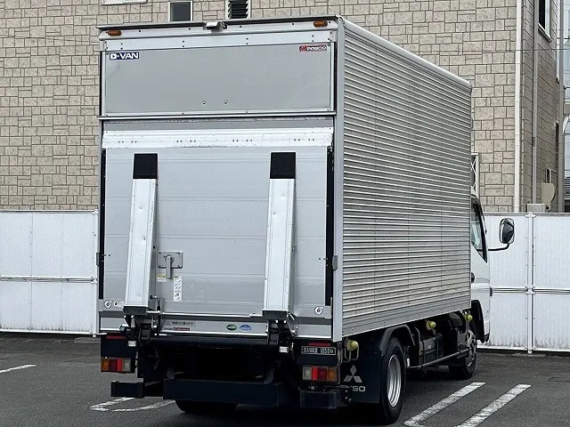 【SYB-1108】H28.5三菱のキャンター 1.65t標準ロングアルミバン 跳ね上げゲート｜中古トラックならゲットラック