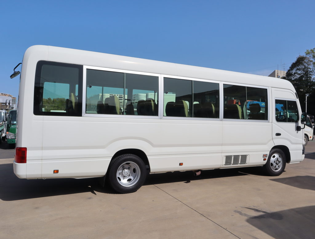 【PZF-1647】H30.1トヨタのコースター マイクロバス 乗車定員29人 自動ドア トリコットシート(リクライニング付)｜中古トラック ...