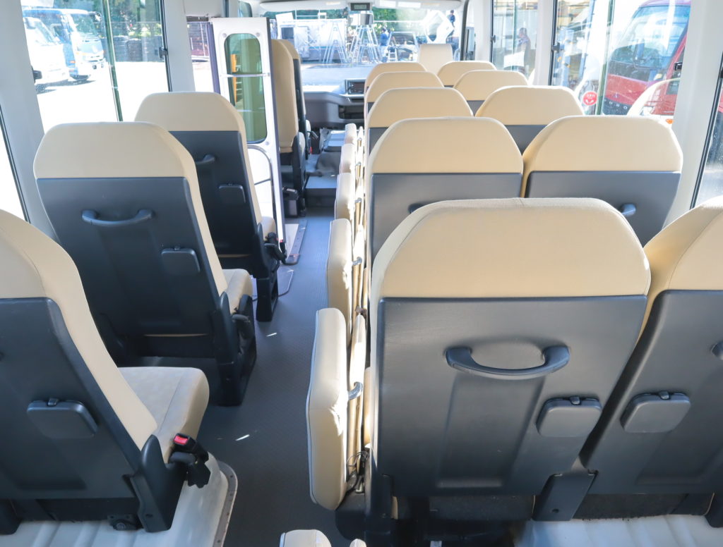 【PZF-1647】H30.1トヨタのコースター マイクロバス 乗車定員29人 自動ドア トリコットシート(リクライニング付)｜中古トラック ...