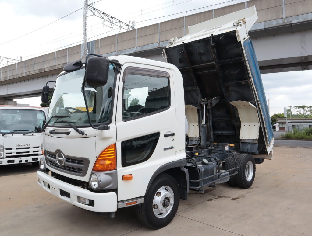 【PZD-6620】H29.3日野のレンジャー 4tダンプ ベッドレス｜中古トラックならゲットラック