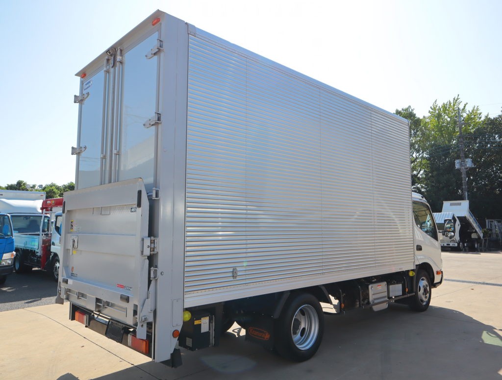【PZB-5733】R4.1トヨタのダイナ 2t標準ロングアルミバン 垂直パワーゲート 4WD 全低床｜中古トラックならゲットラック