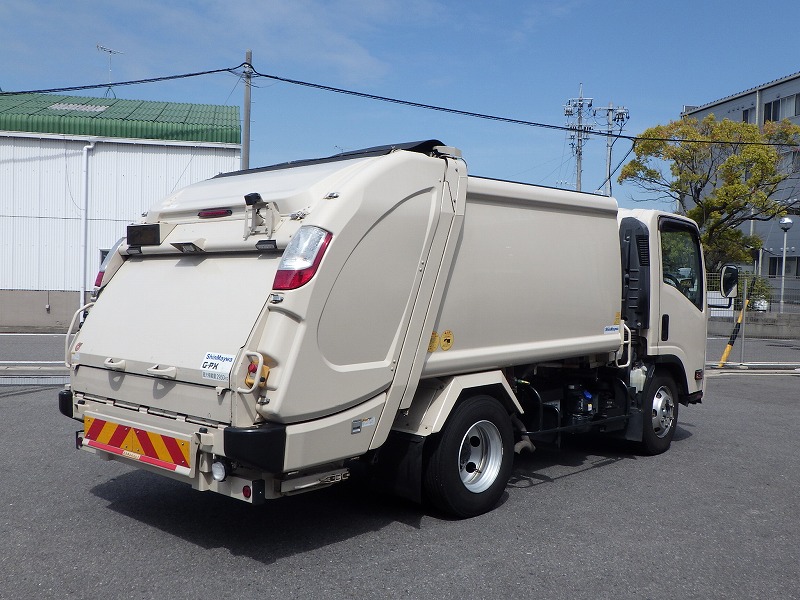 【BGP-1653】H31.3いすゞのエルフ 2.95tパッカー車（プレス式） 6.0立米｜中古トラックならゲットラック