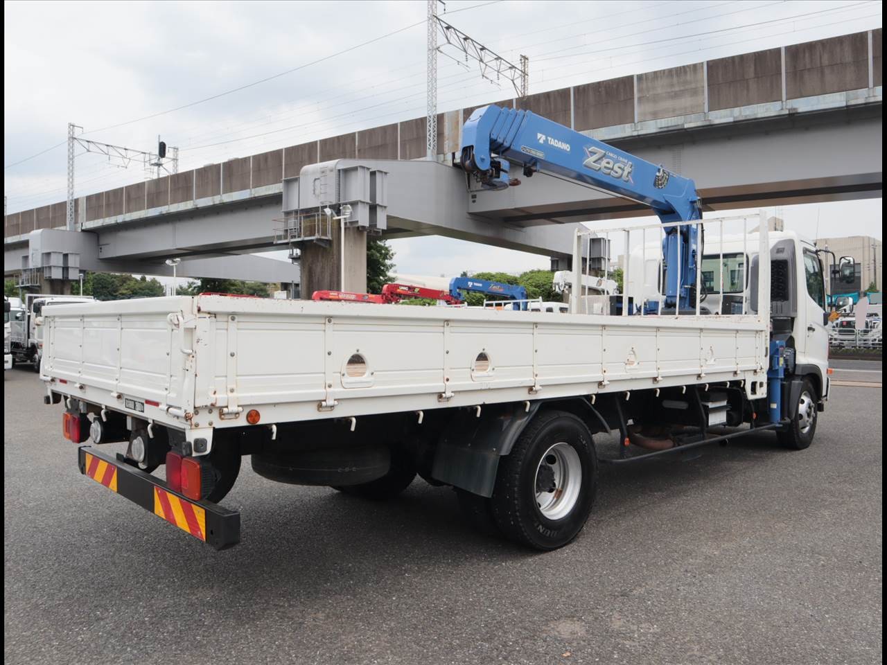 【PZC-9158】H28.3日野のレンジャー 4t標準タダノ製5段クレーン 2.93t吊り ラジコン フックイン ベッドレス｜中古トラックならゲットラック