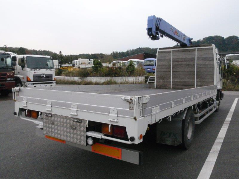 【SC-1273】H18.3いすゞのフォワード 4t標準タダノ製4段クレーン 2.93t吊り アルミブロック ラジコン フックイン ベッド付 載替（H15年式）｜中古トラックならゲットラック