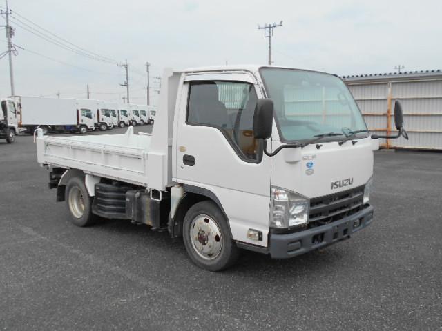 【RD-2945】H23.9いすゞのエルフ 2tダンプ 全低床 4WD（パートタイム）｜中古トラックならゲットラック